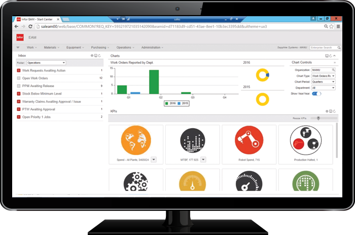 Infor EAM | Asset Management Software | Sapphire Systems
